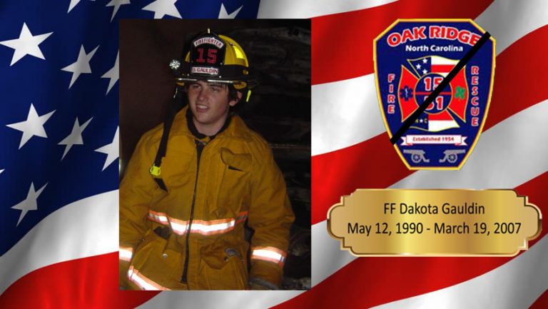 Remembering Our Fallen – Oak Ridge Fire Department